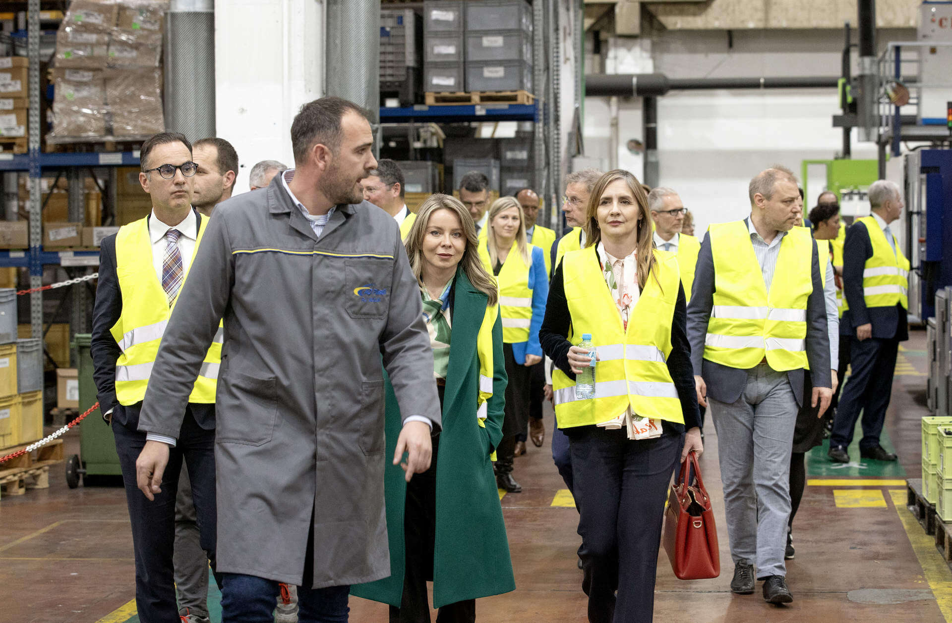 Regional Governors visited the factory in Solin – AD Plastik